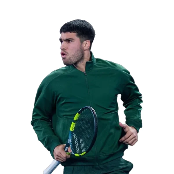 Carlos Alcaraz 2026 Australian Open Previews Jacket – US Artistic Leather